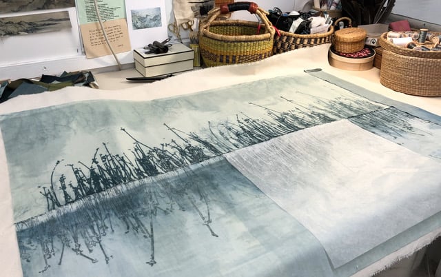 Artist Q& A with Helen Terry Part One: Wicken Fen | Fibre Arts Take Two