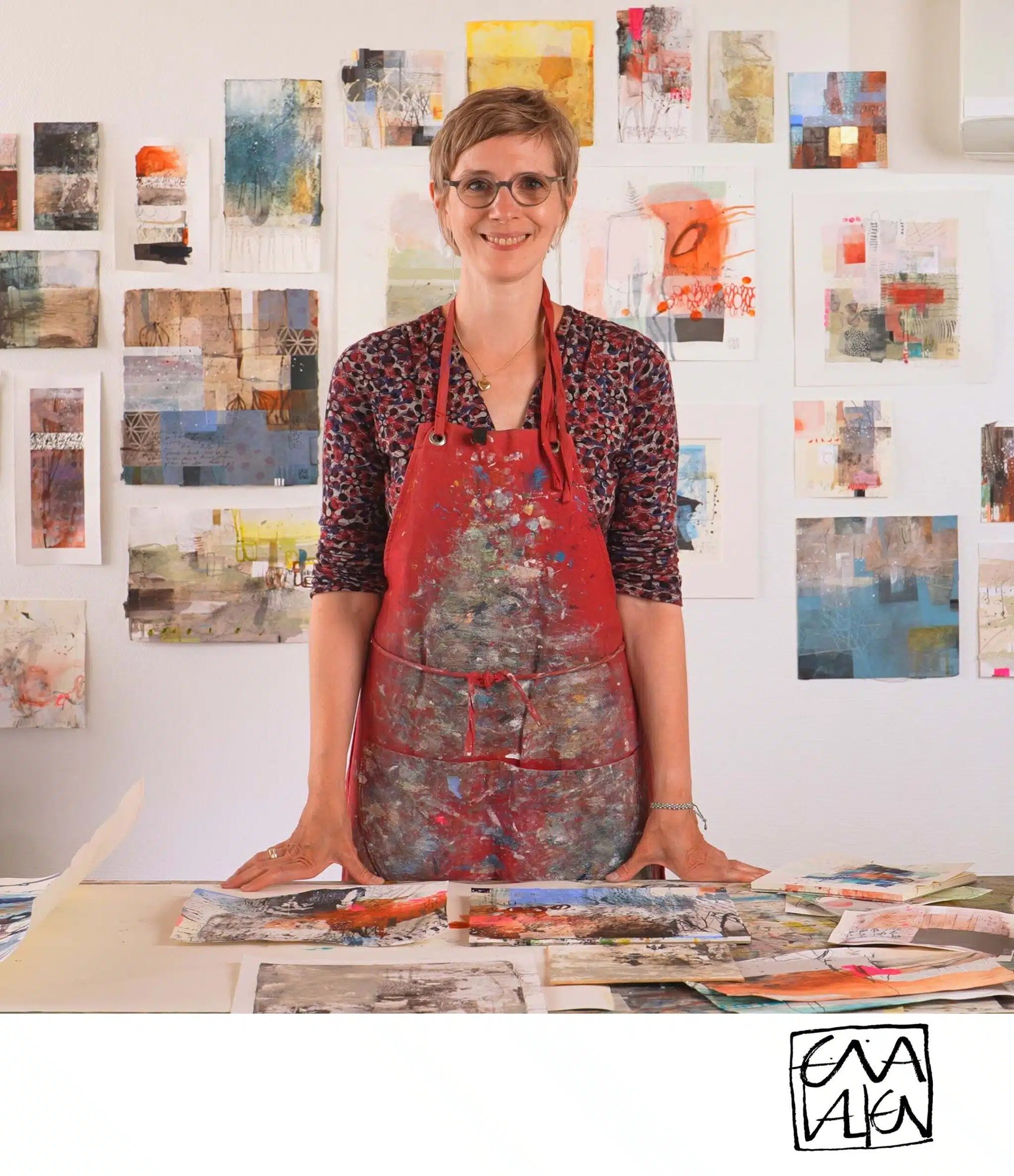 Mixed Media Art Course with Kalien Waitlist | Fibre Arts Take Two