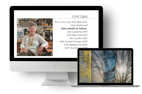 Embrace the Journey - Photos, Fabric & Mixed Media with Wen Redmond ...