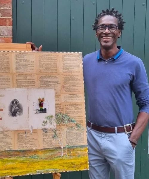 Mixed Media Collage with Robert Lee Davis